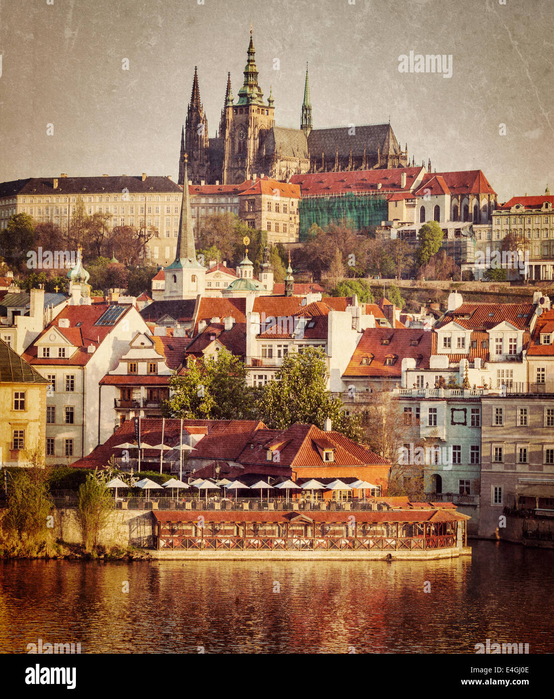 Prague castle texture hi-res stock photography and images - Alamy