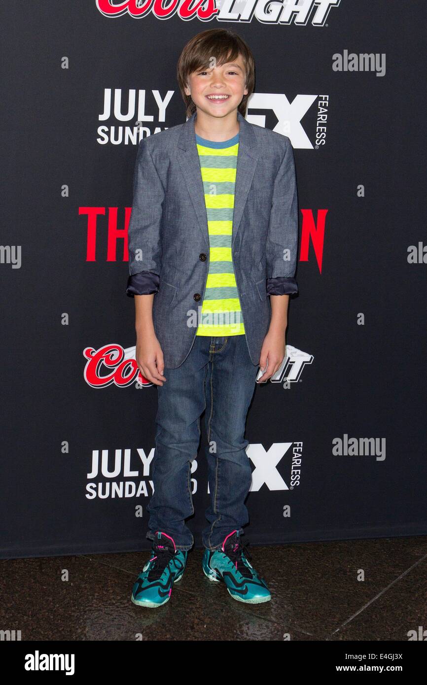 Los Angeles, California, USA. 10th July, 2014. Ben Hyland attends ...