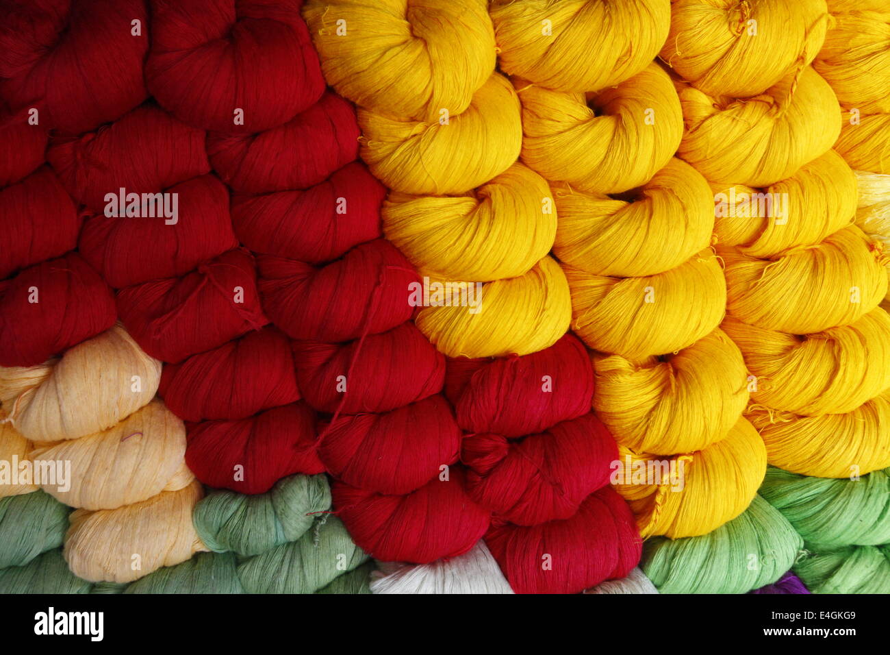 Febricks for making jamdani sharee.A sharee is the traditional garment ...