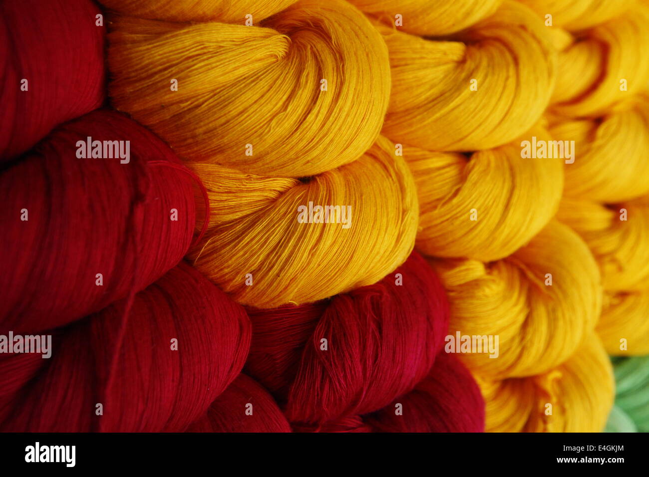 Febricks for making jamdani sharee.A sharee is the traditional garment ...