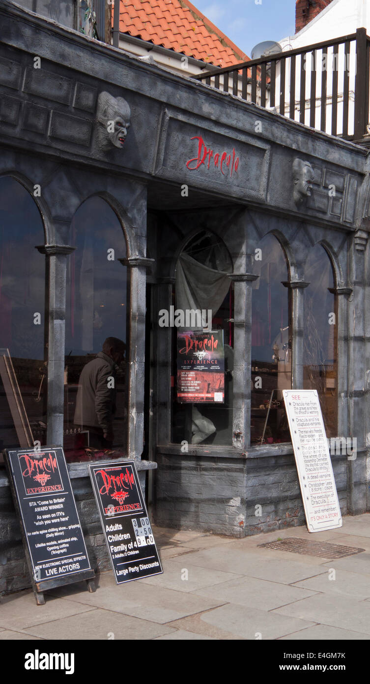 Venue of the Dracula Experience in Whitby, North Yorkshire, England ...