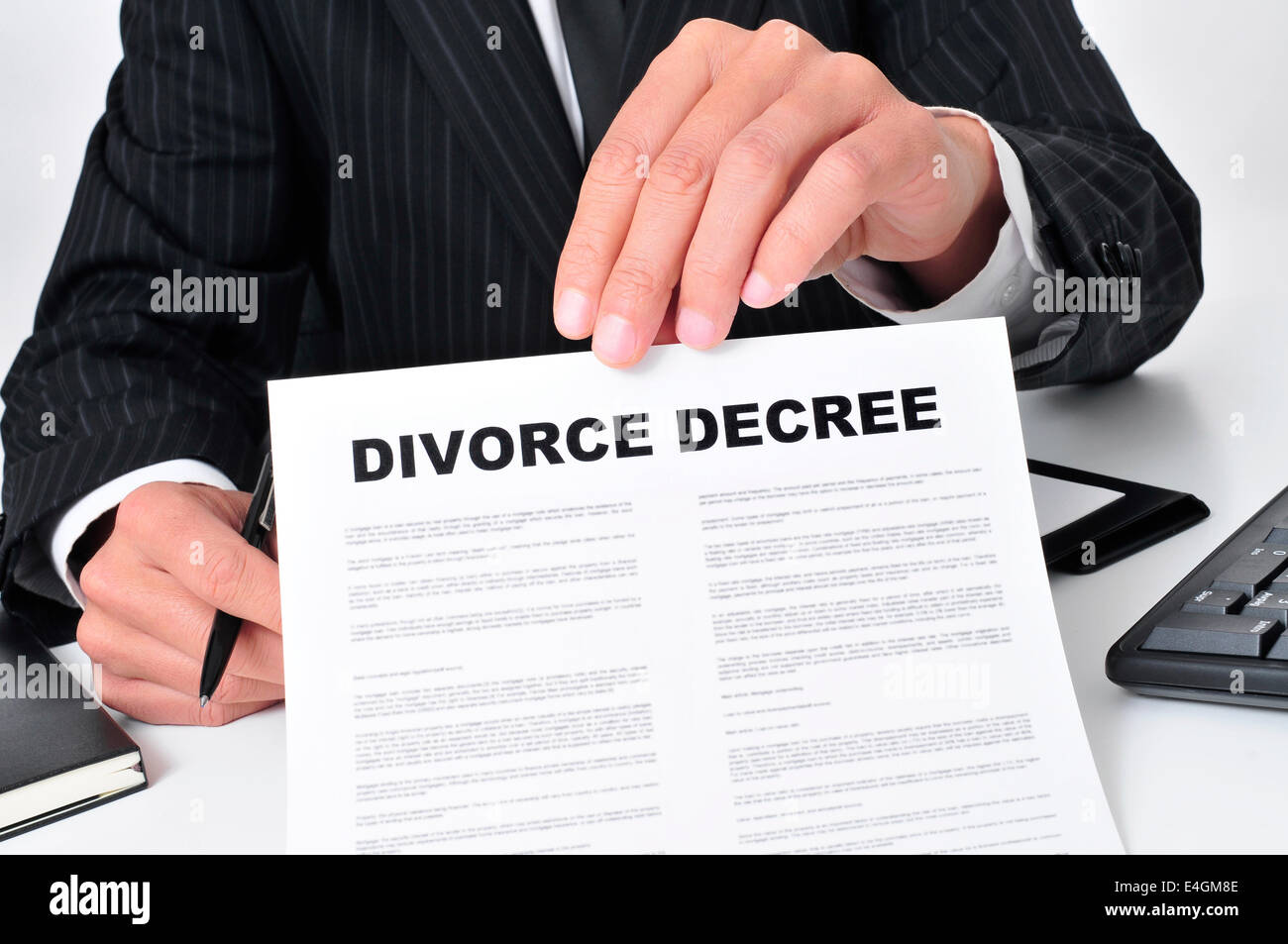 Divorce decree hi-res stock photography and images - Alamy