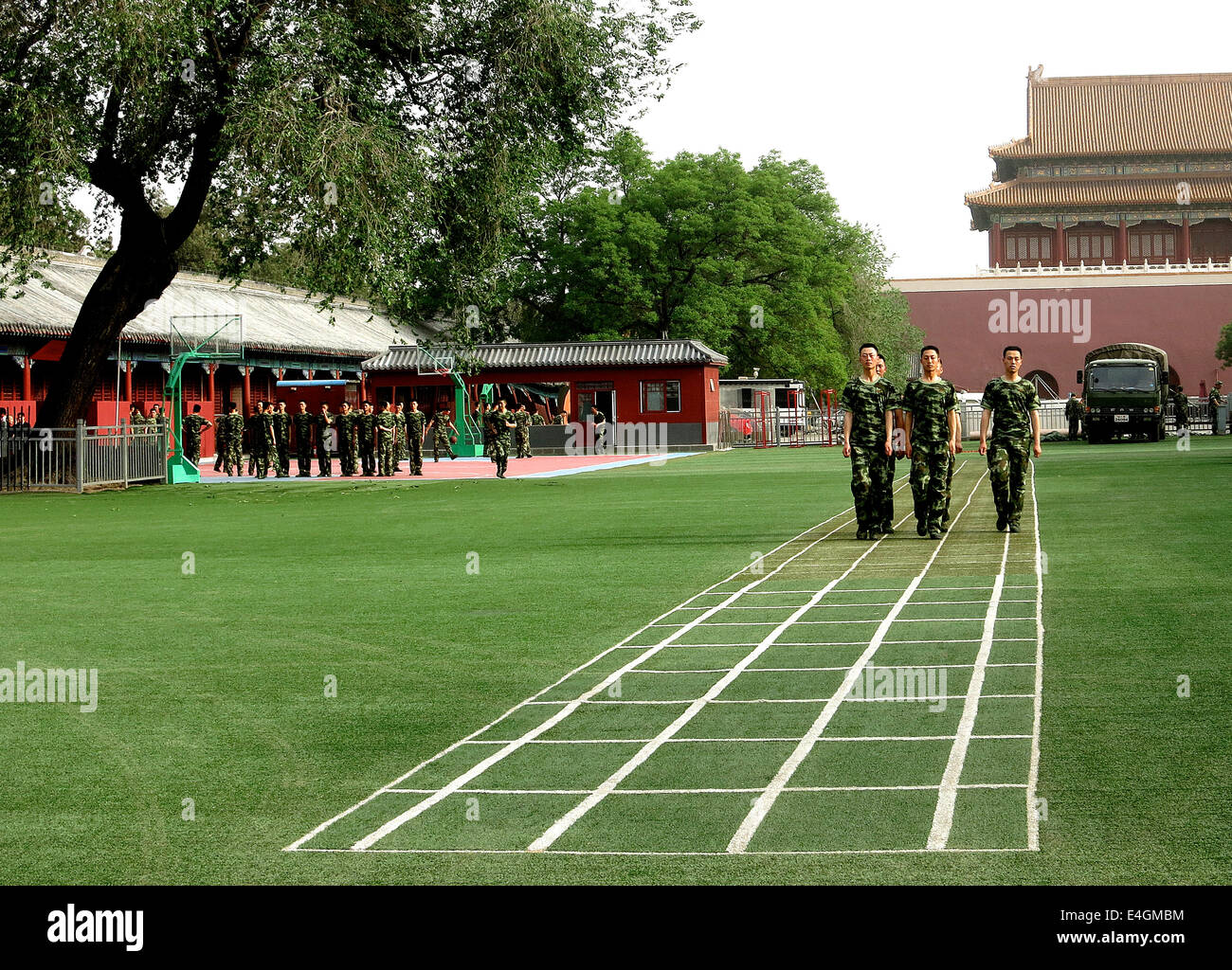 military soldiers Beijing China Stock Photo - Alamy