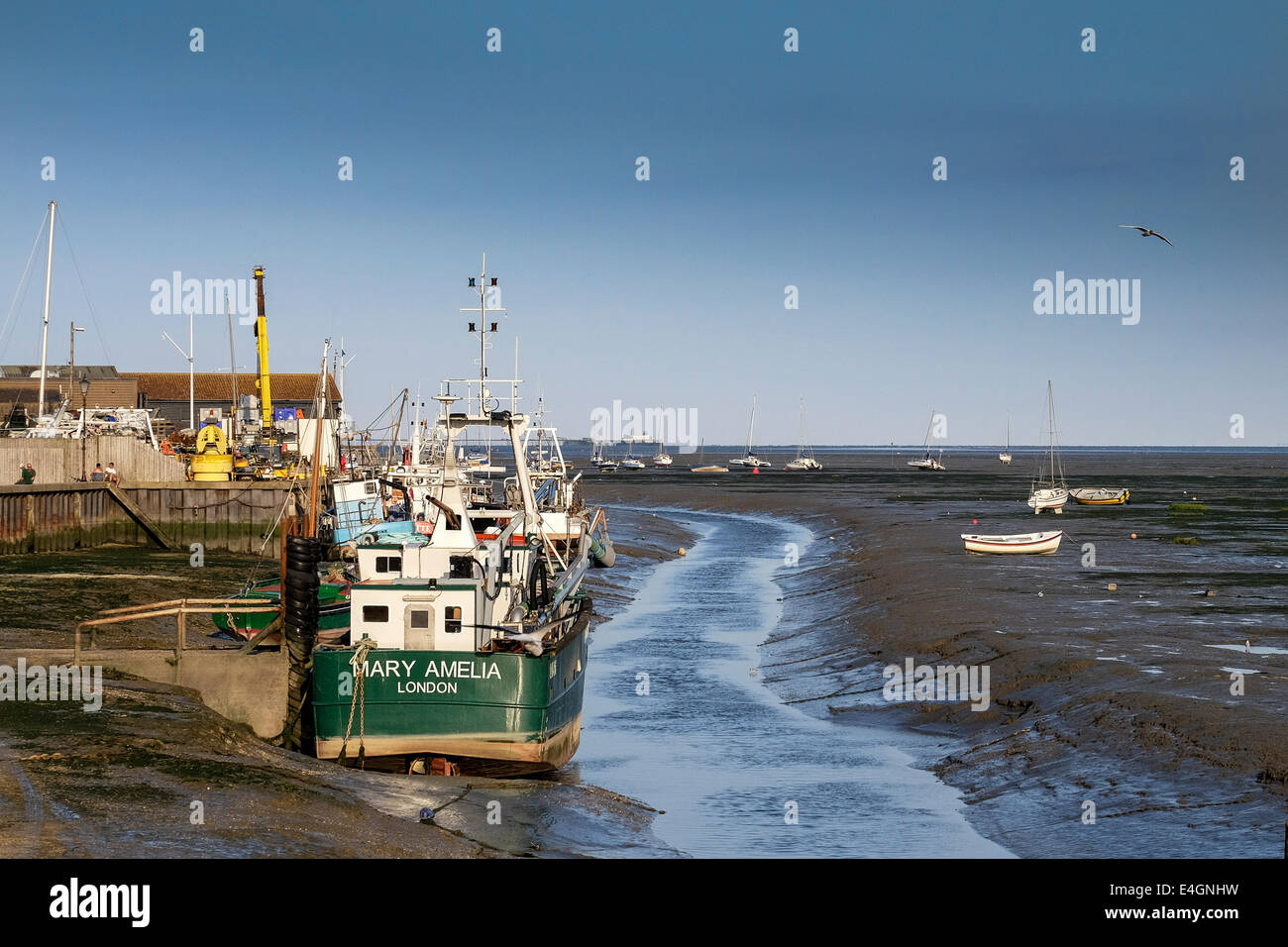 Cockle boats at Leigh on Sea Stock Photo - Alamy