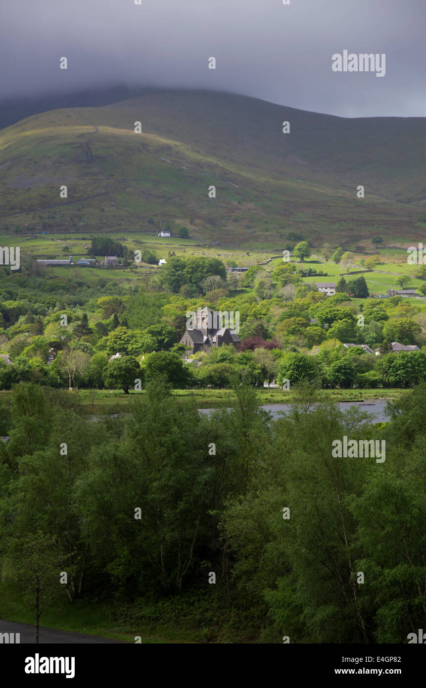 Llanberis village gwynedd hi-res stock photography and images - Alamy