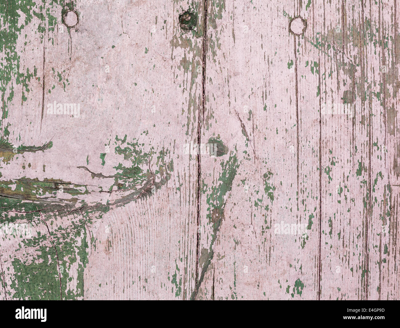 old painted with pink wood plank, rustic style Stock Photo - Alamy