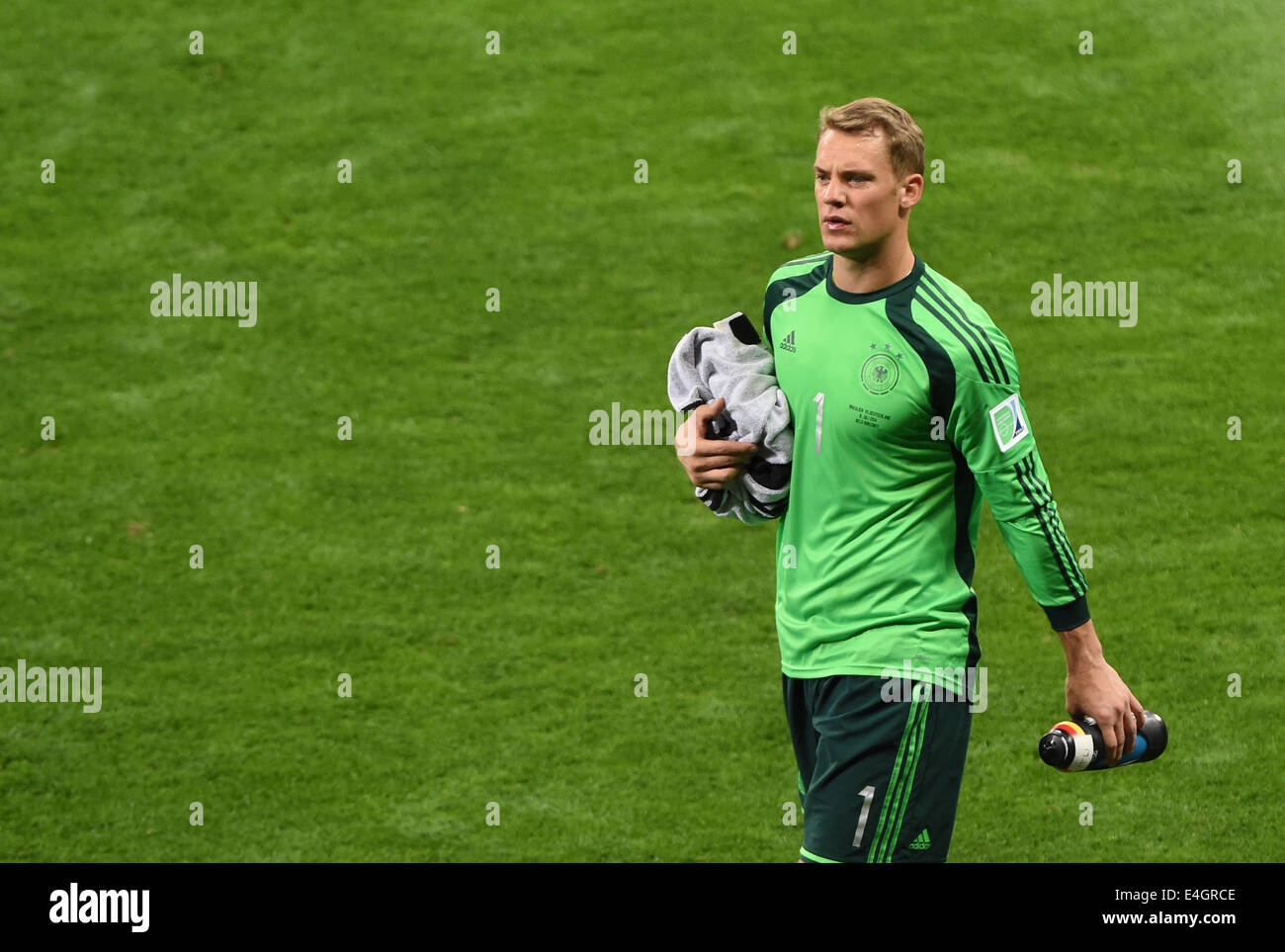 German goal keeper Manuel Neuer during the FIFA World Cup 2014 semi ...