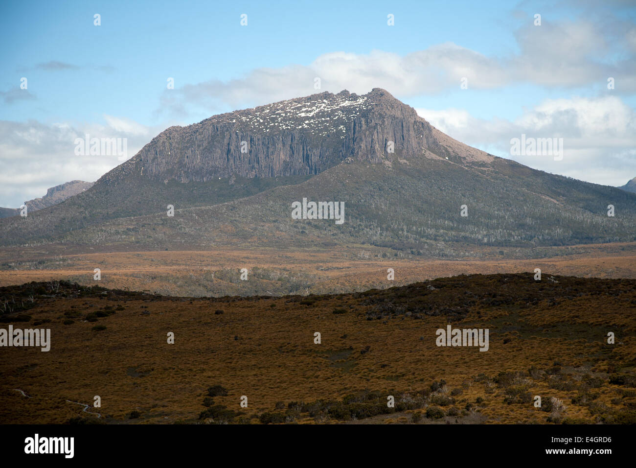 This is Mount Pelion West in the Cradle Mountain on the Overland Track ...