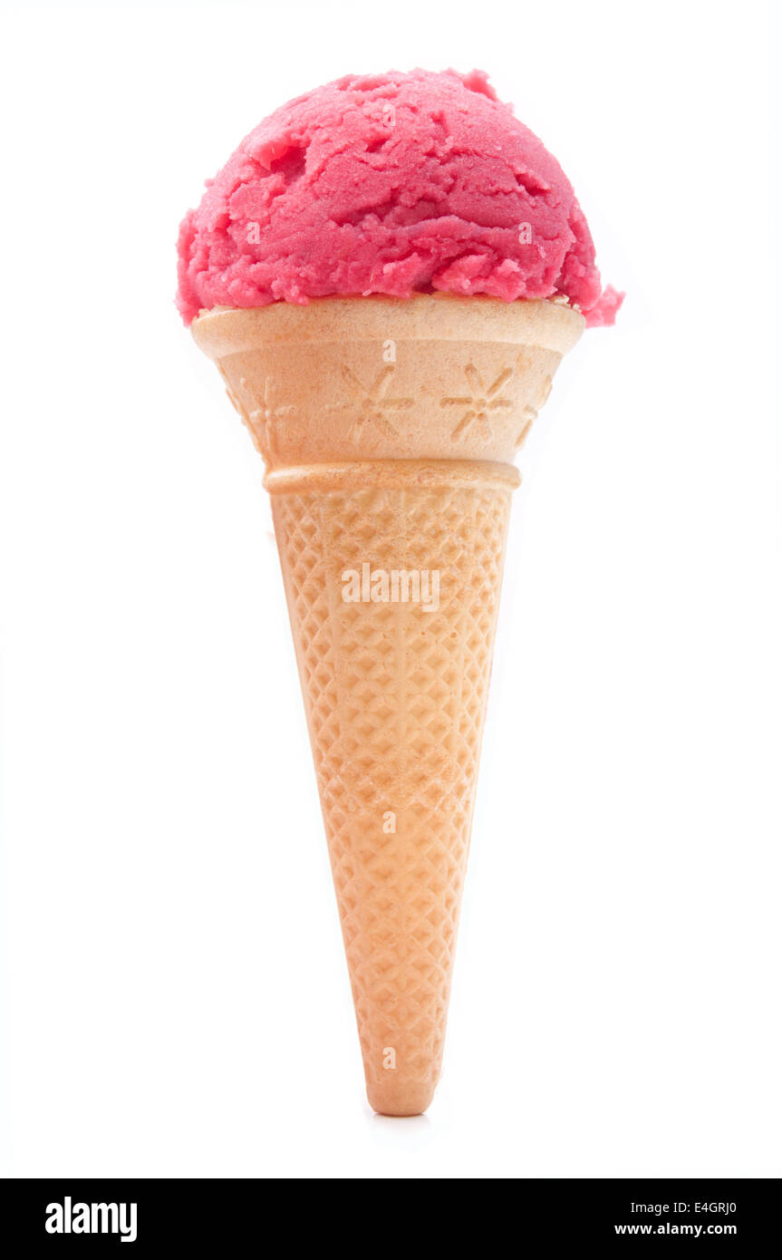 Yoghurt ice cream in Cut Out Stock Images & Pictures - Alamy