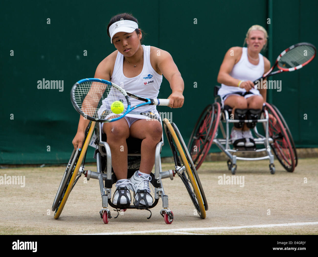 Final of the Wheelchair Ladies' Doubles - JORDANNE WHILEY (GBR) & YUI ...