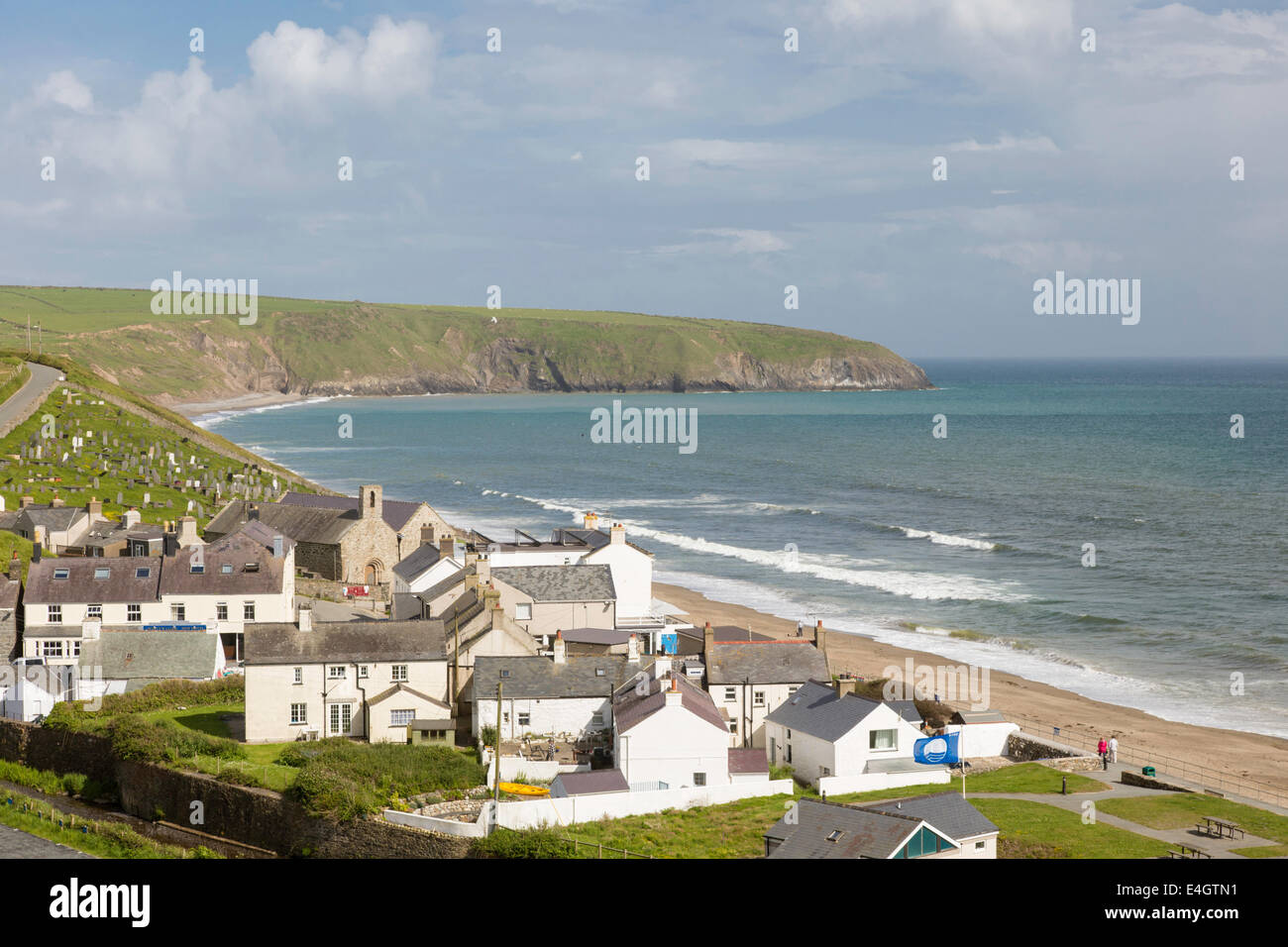 Aberdaron on the Llyn Peninsula, North Wales, UK Stock Photo - Alamy
