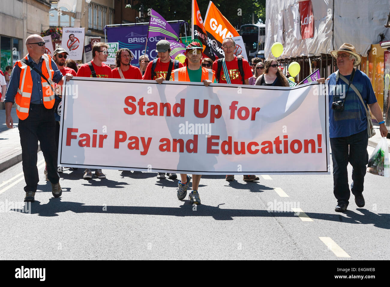 Banner protesting hi-res stock photography and images - Alamy