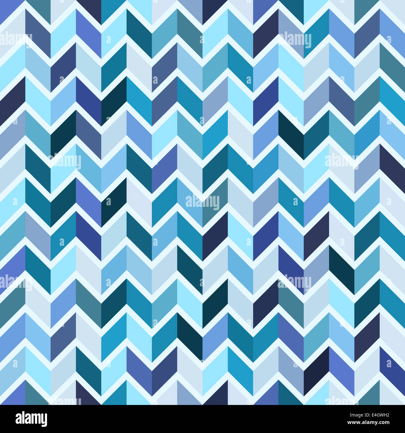 Seamless geometric pattern, blue mosaic Stock Photo - Alamy