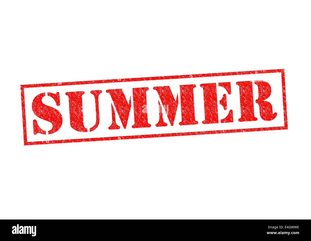 SUMMER Rubber Stamp over a white background Stock Photo - Alamy
