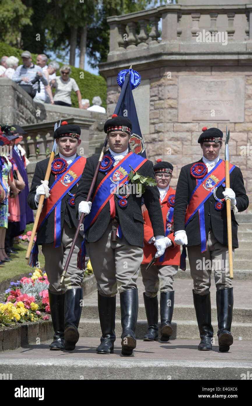 Jedburgh war memorial hi-res stock photography and images - Alamy
