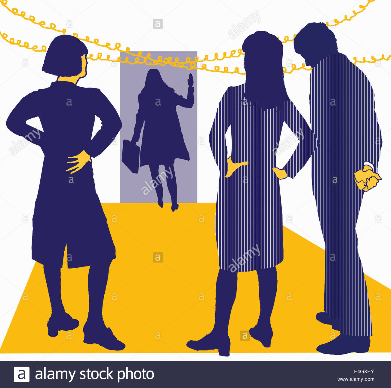 Waving Goodbye Back View Stock Photos & Waving Goodbye Back View Stock ...