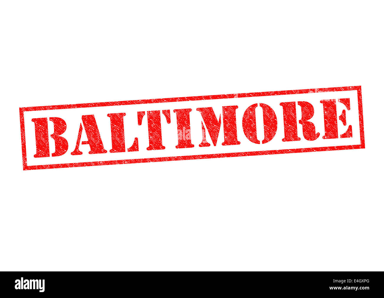 BALTIMORE Rubber Stamp over a white background Stock Photo - Alamy