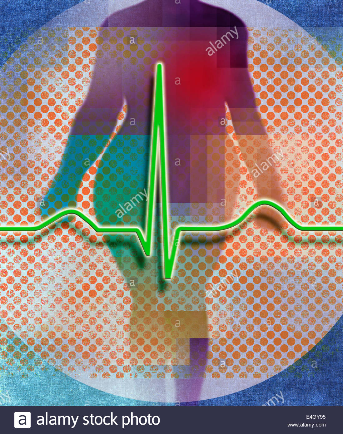Electrocardiogram Trace Stock Photos & Electrocardiogram Trace Stock ...