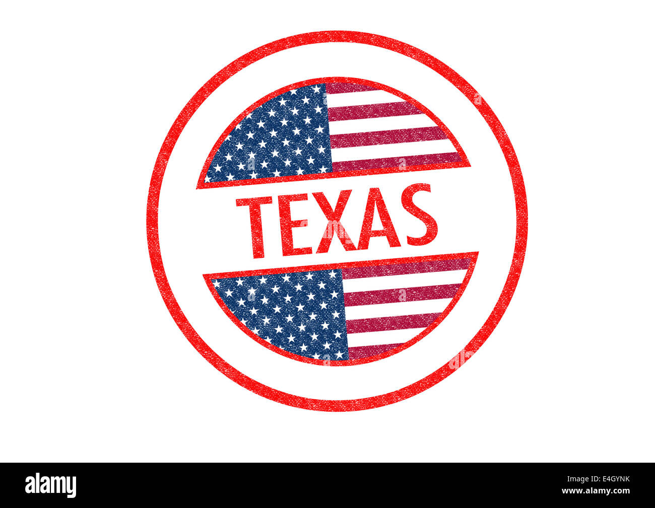 Passport-style TEXAS rubber stamp over a white background Stock Photo ...