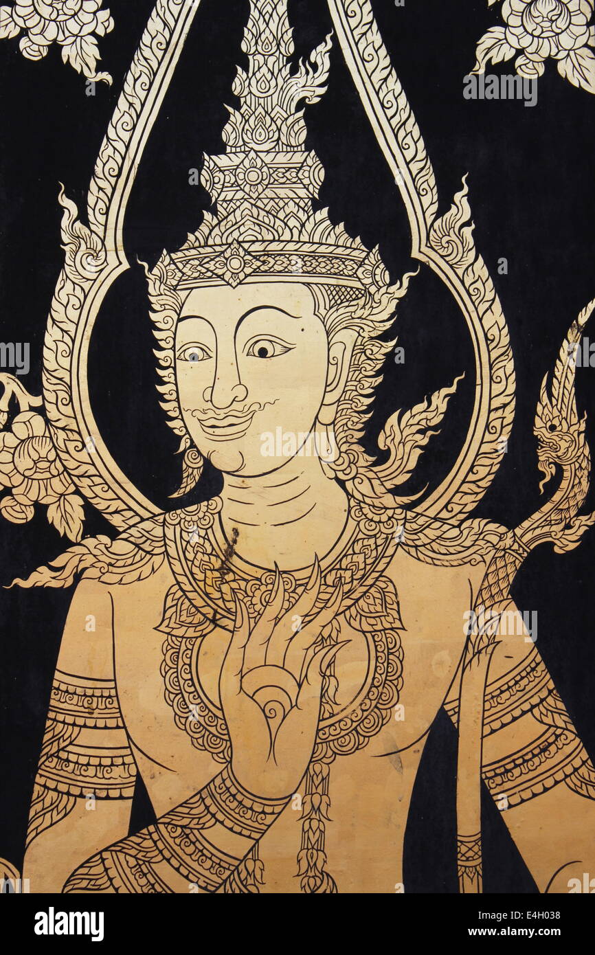 Buddhist iconography thailand hi-res stock photography and images - Alamy
