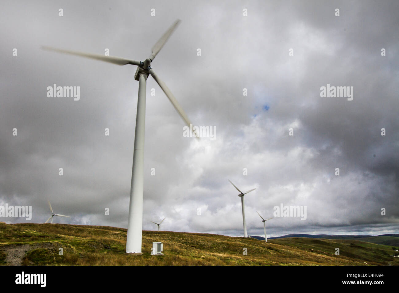 Remote wind turbine hi-res stock photography and images - Alamy