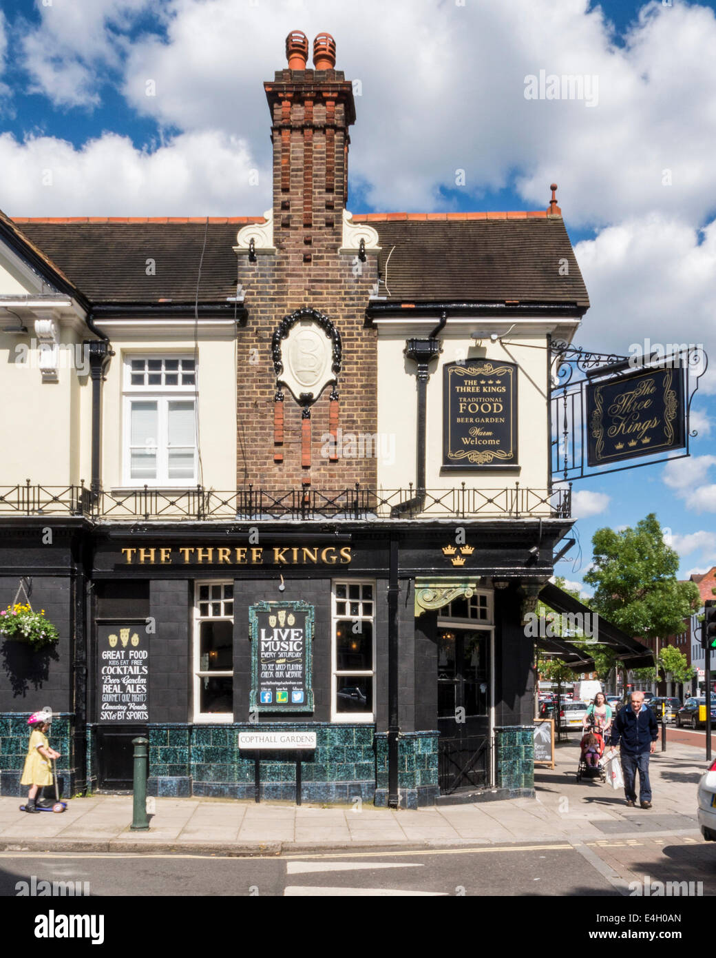 The Three Kings - a traditional English pub in Twickenham, Greater ...