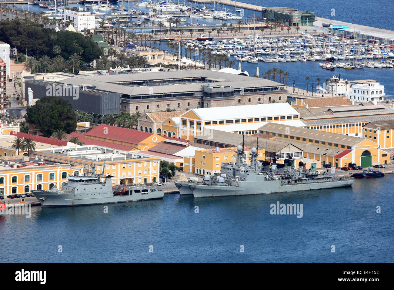 Cartagena port in spain hi-res stock photography and images - Alamy