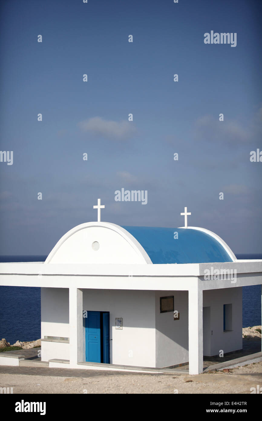 A greek style church in Cyprus Stock Photo - Alamy