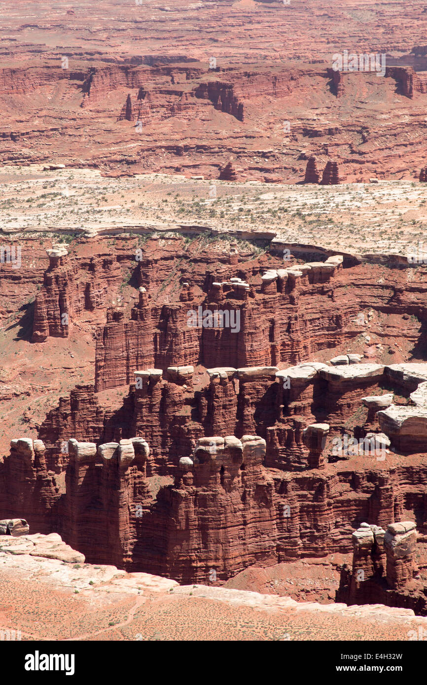 Moab, Utah - Monument Basin in the Island in the Sky district of ...