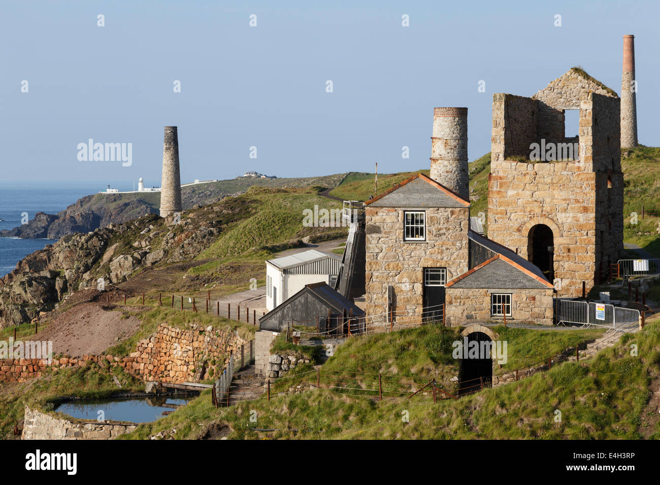 levant mine cornwall england uk Stock Photo - Alamy