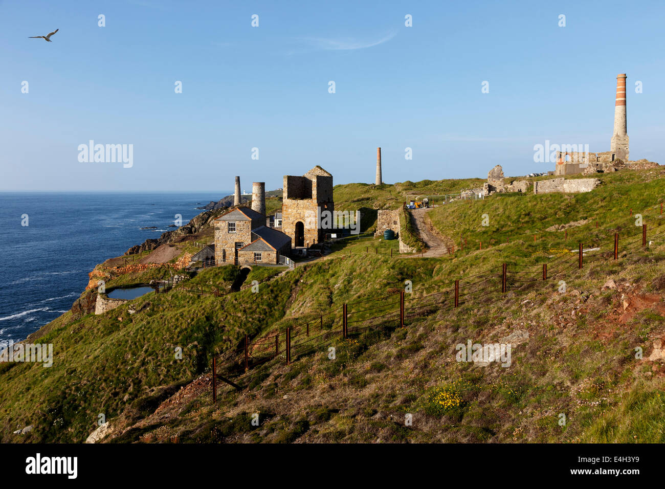 levant mine cornwall england uk Stock Photo - Alamy