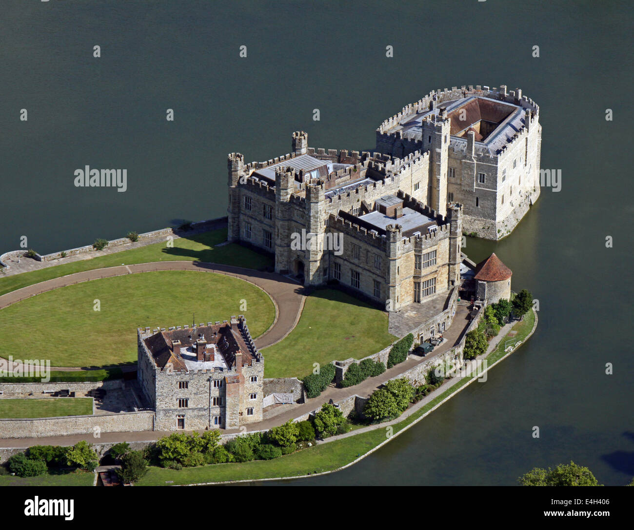 Leeds Castle Aerial View