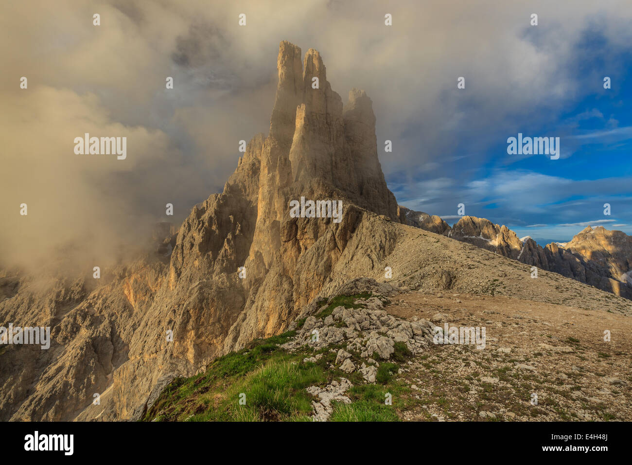 Dolomiti - the Vajolet towers Stock Photo - Alamy