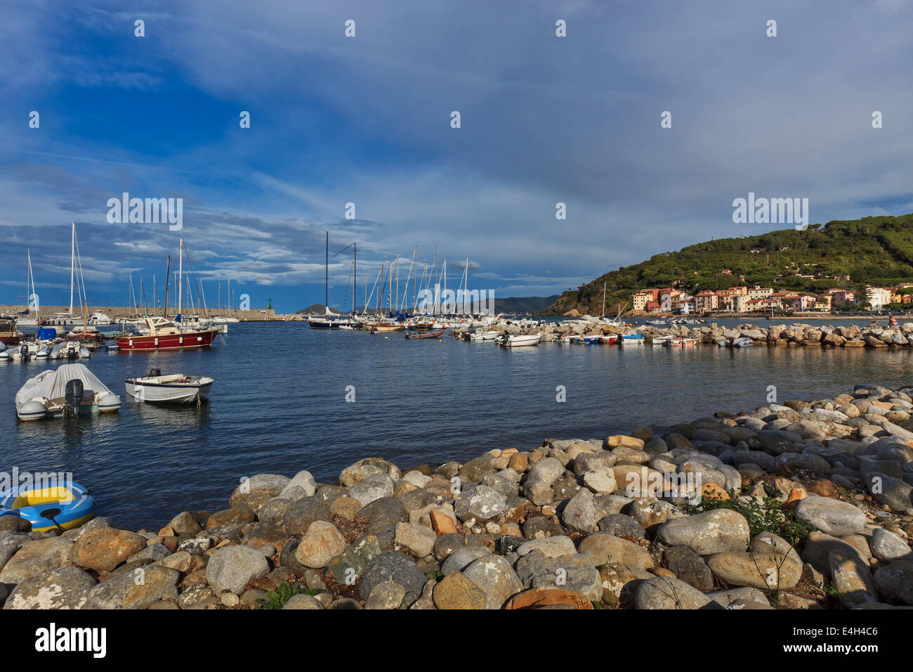 Marciana marina harbour hi-res stock photography and images - Alamy