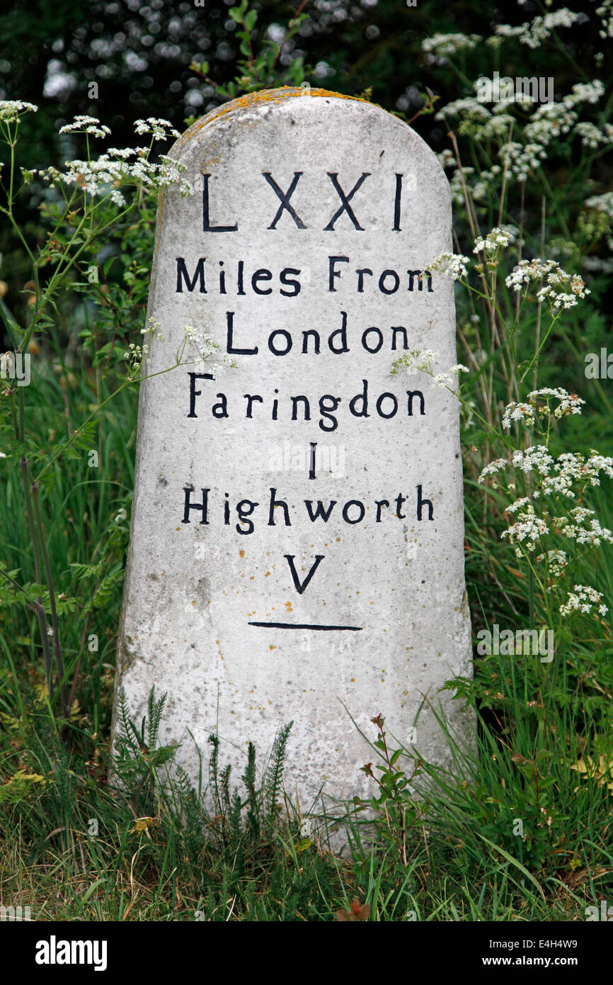 Milestone roman hi-res stock photography and images - Alamy