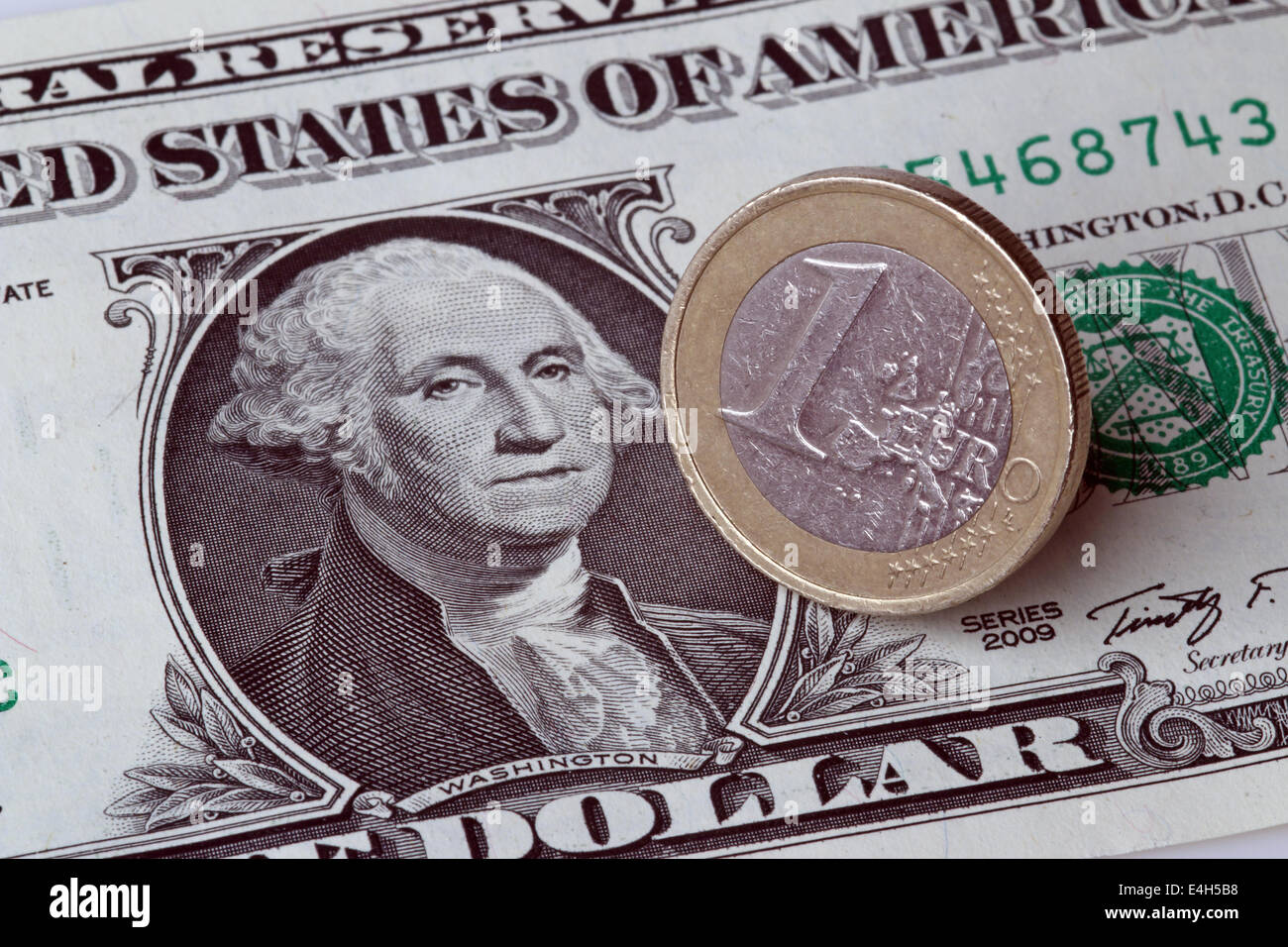 Euro and Dollar Stock Photo - Alamy