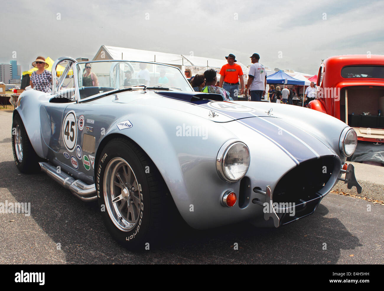 A classic Shelby Cobra at the Run to the Sun Car Show in Myrtle Beach ...