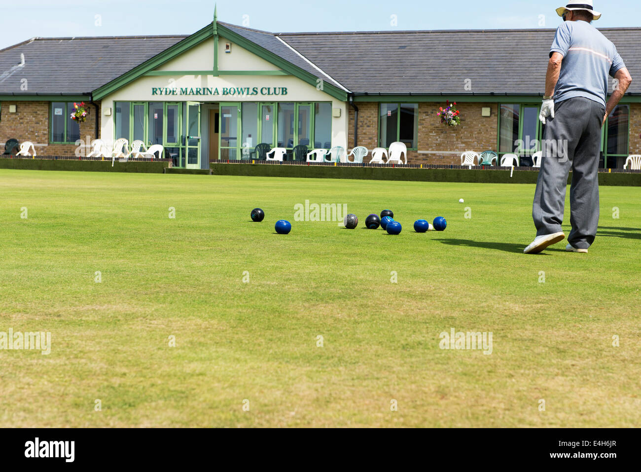 Ryde bowling club hi-res stock photography and images - Alamy