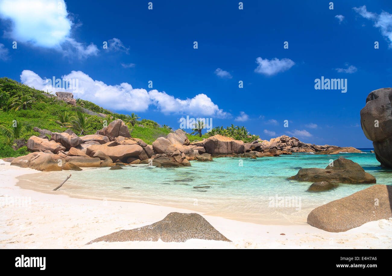 Beautiful Secluded Lagoon Stock Photo - Alamy