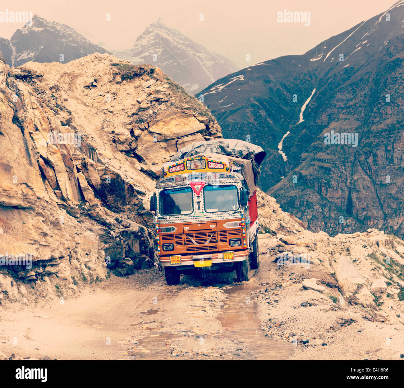 India truck vintage indian hi-res stock photography and images - Alamy