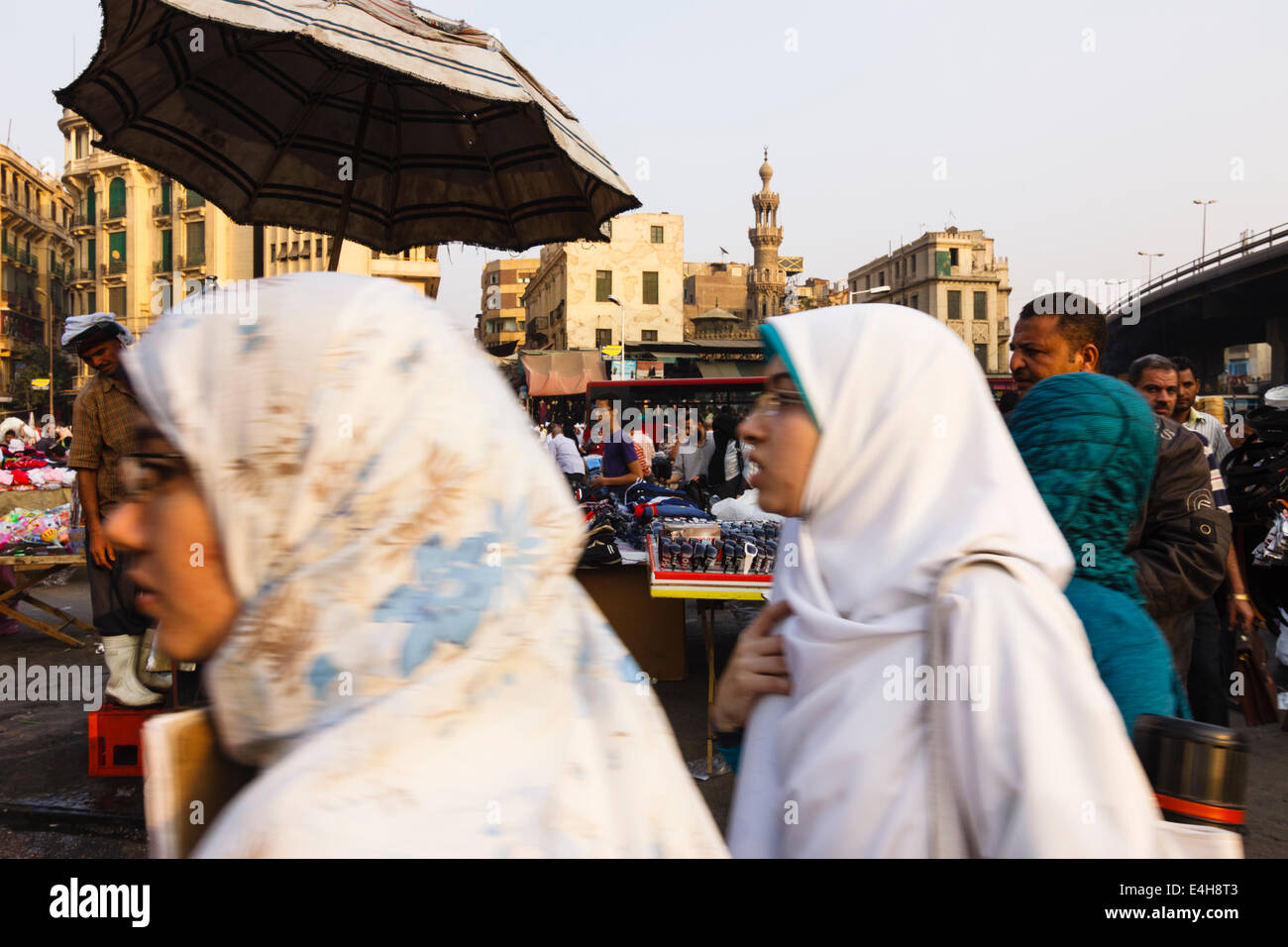 Two women in hijabs hi-res stock photography and images - Alamy