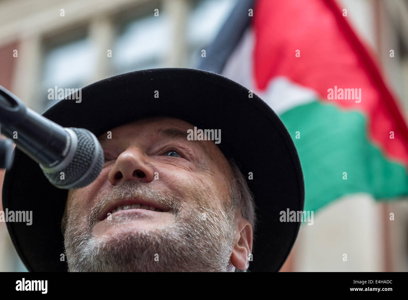 London, UK. 11th July, 2014. George Galloway, Respect Party Member of ...