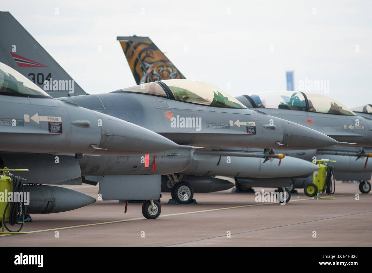 RAF Fairford, Gloucestershire UK. 11th July 2014. Fast jets on static ...