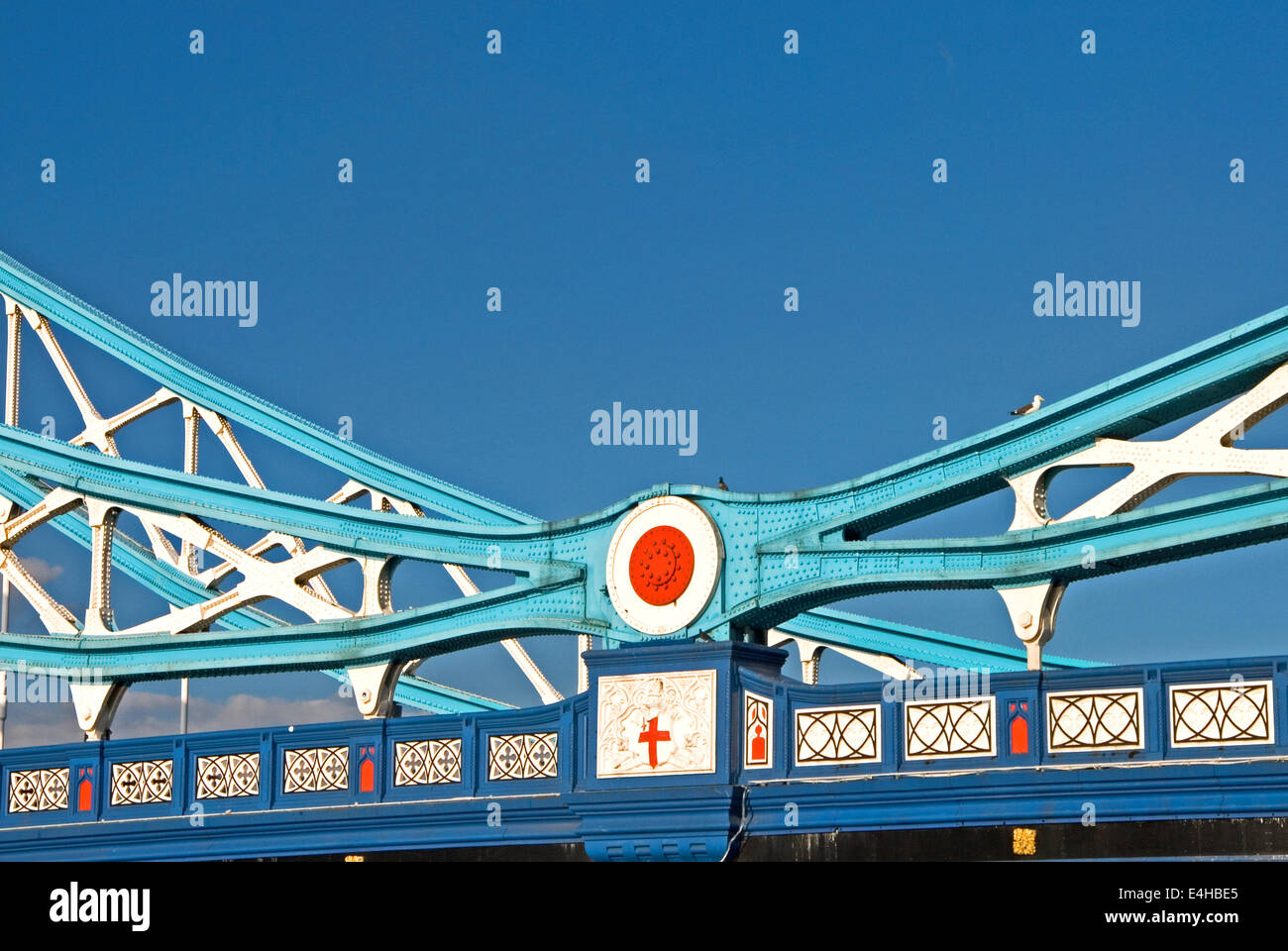 Tower Bridge across the River Thames in London is an iconic Bascule ...