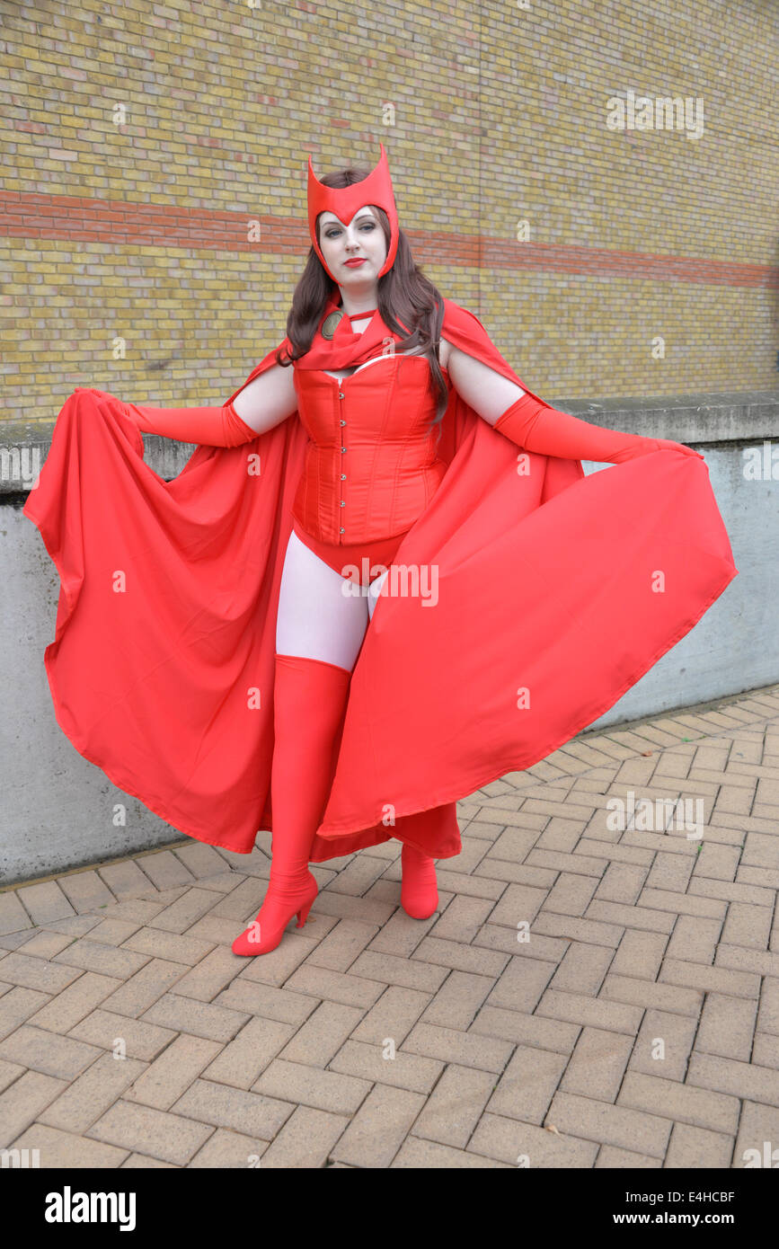 London, UK. 11th July, 2014. Actor's and Actress dress in Cosplay ...
