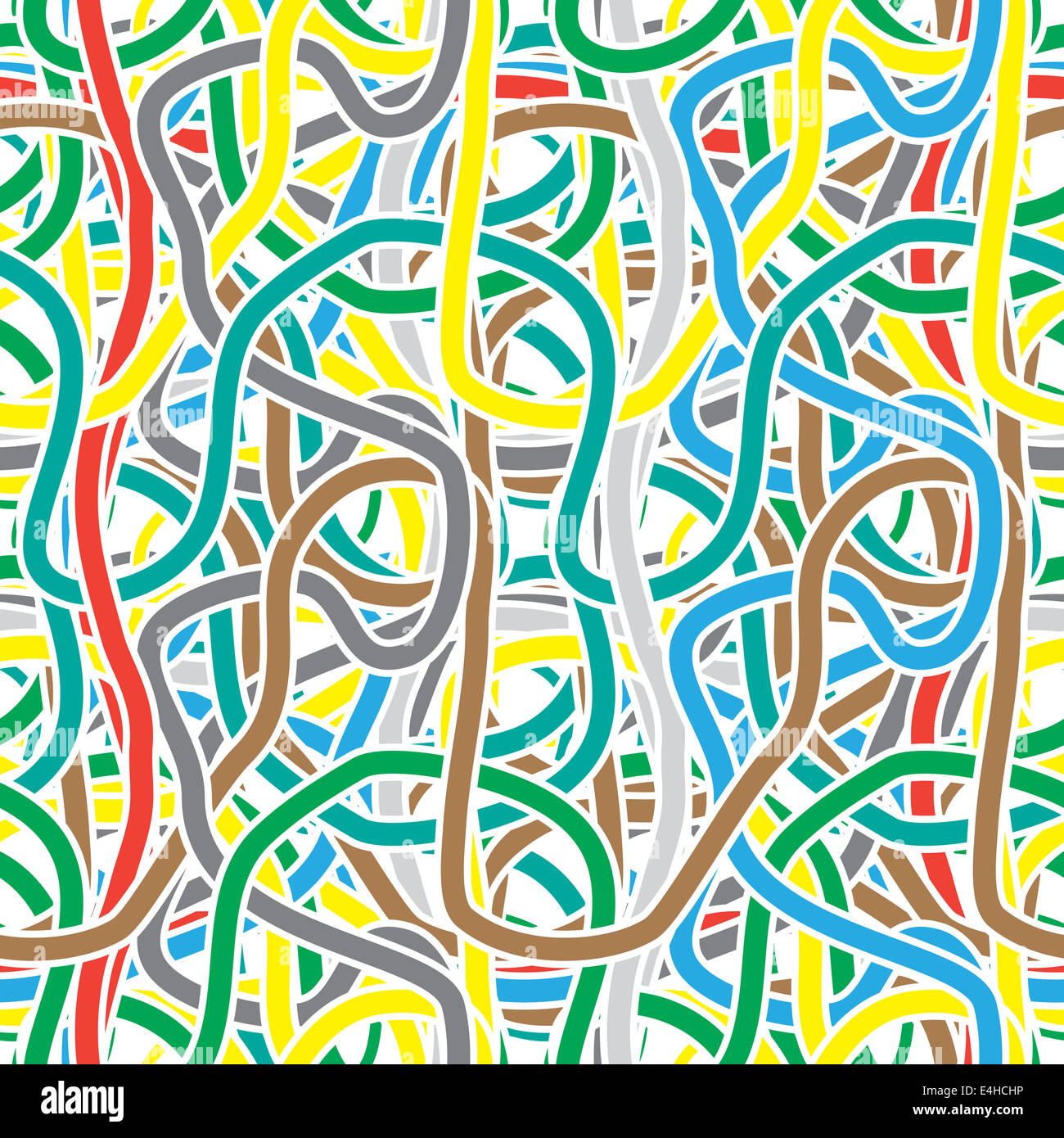 Seamless pattern - Absolutely continuous color stripes like a festive ...