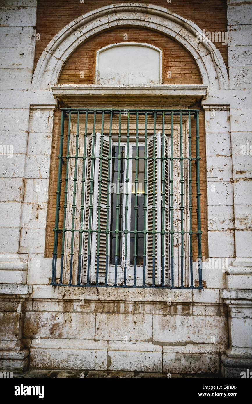 Window, majestic palace of Aranjuez in Madrid, Spain Stock Photo - Alamy