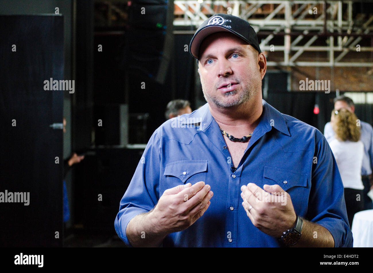 Nashville Tennessee, July 10, 2014. Garth Brooks, Country Music artist ...