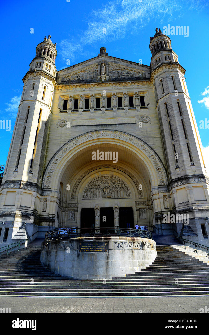 National Shrine of St. Therese Lisieux France Little Flower Basilica ...
