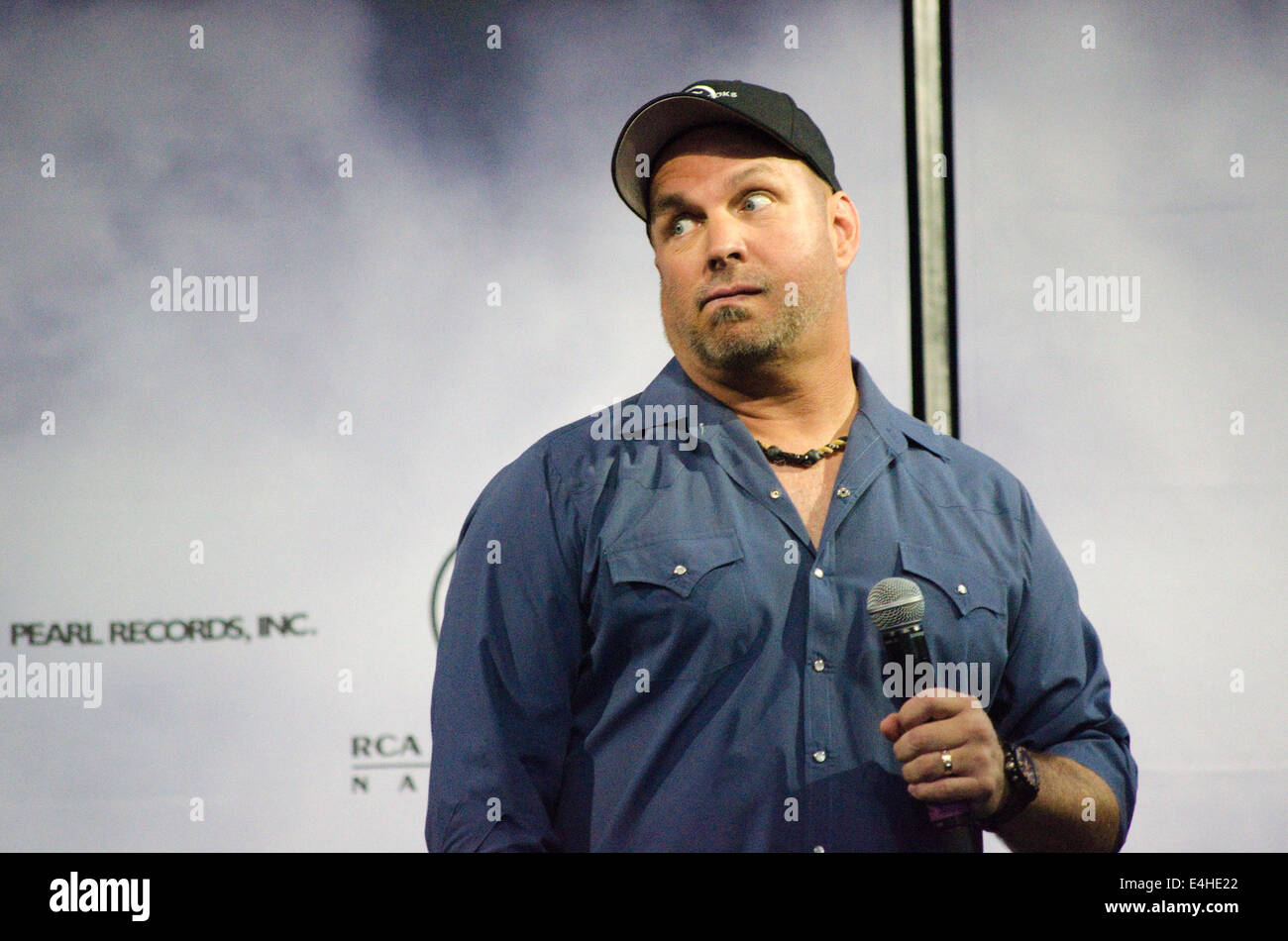 Nashville Tennessee, July 10, 2014. Garth Brooks, Country Music artist ...